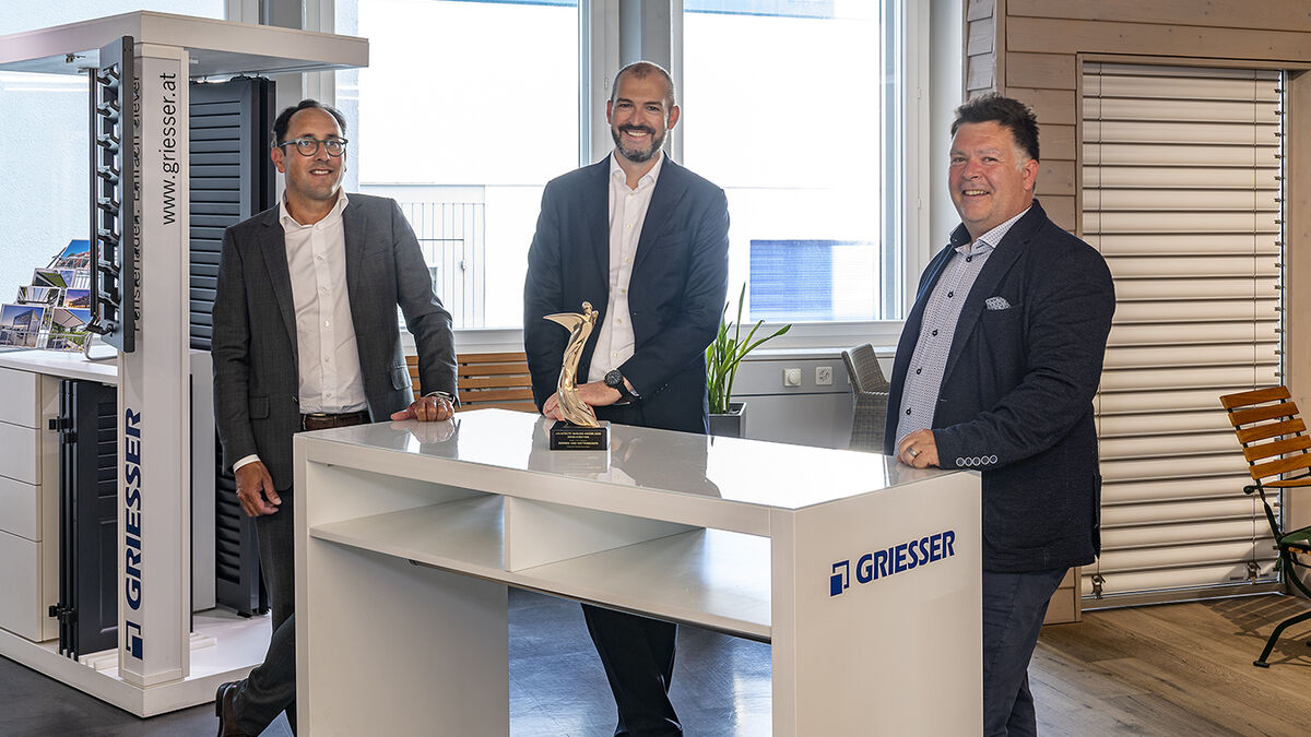 Griesser ist Liebling der Architekten | Presseportal-schweiz.ch