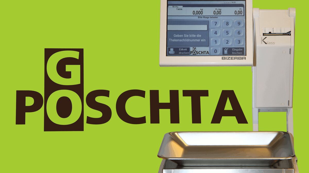 Go Poschta mit TouchScreen Waage | Presseportal-schweiz.ch