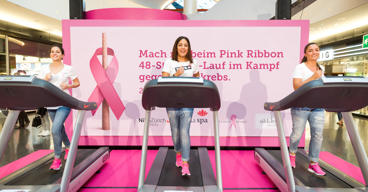 Pink Ribbon 72-Stunden-Lauf in Sihlcity: Rennen für den guten Zweck ...