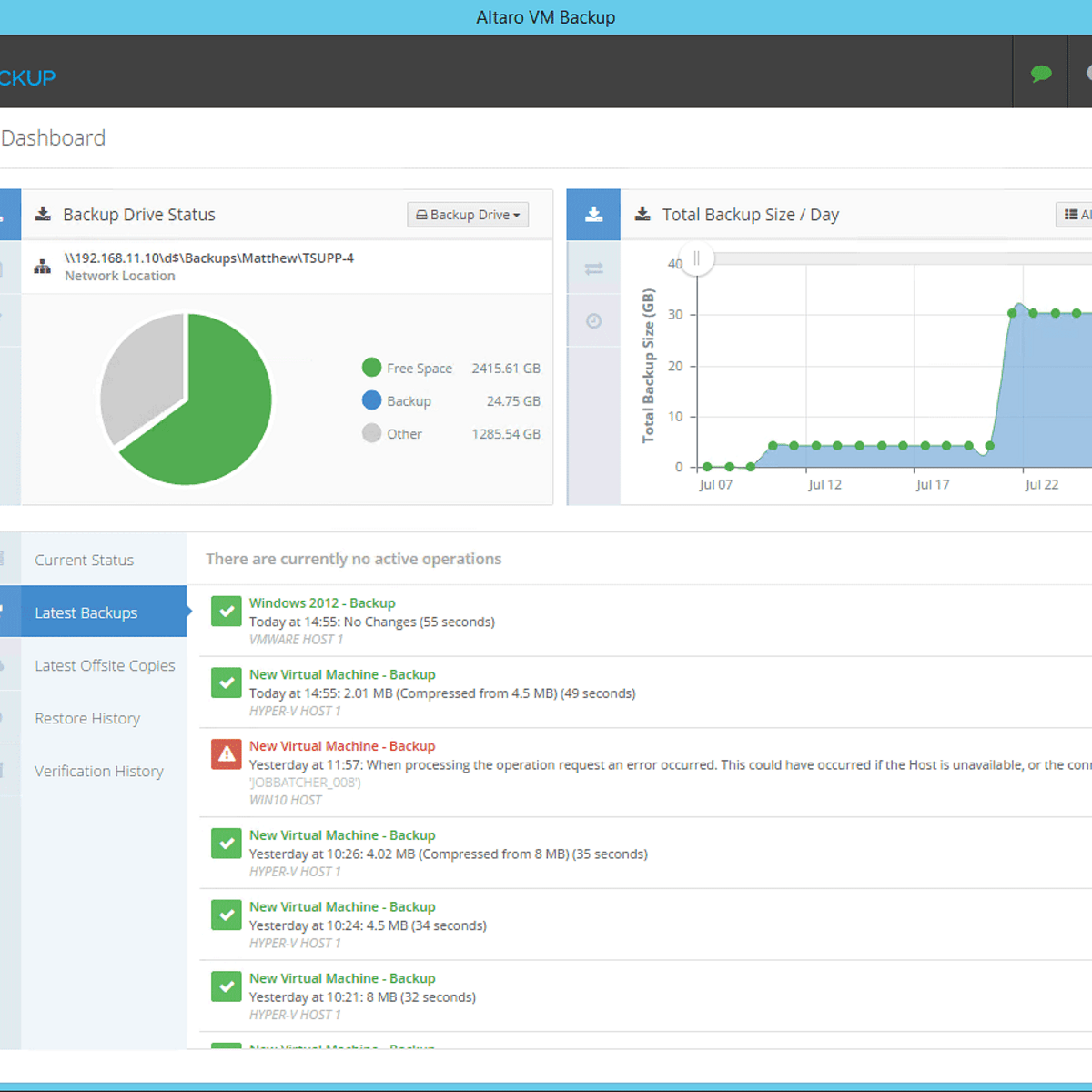 Altaro VM Backup jetzt auch für VMware erhältlich | Presseportal-schweiz.ch