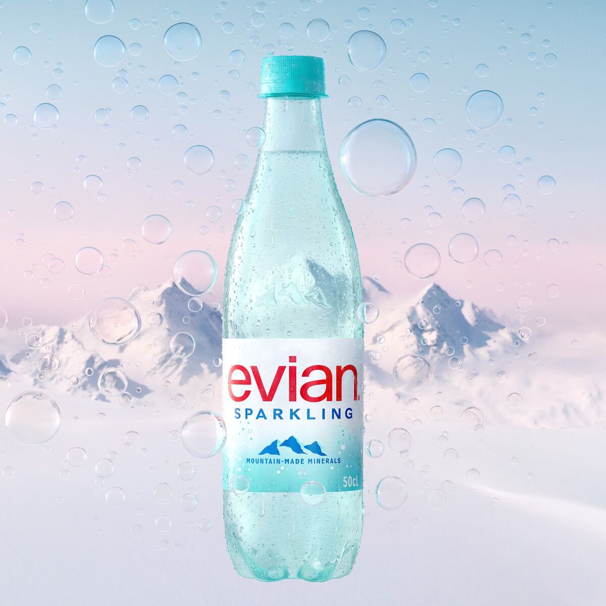 evian Sparkling: Die ikonische Marke lanciert ihre prickelnde Neuheit ...
