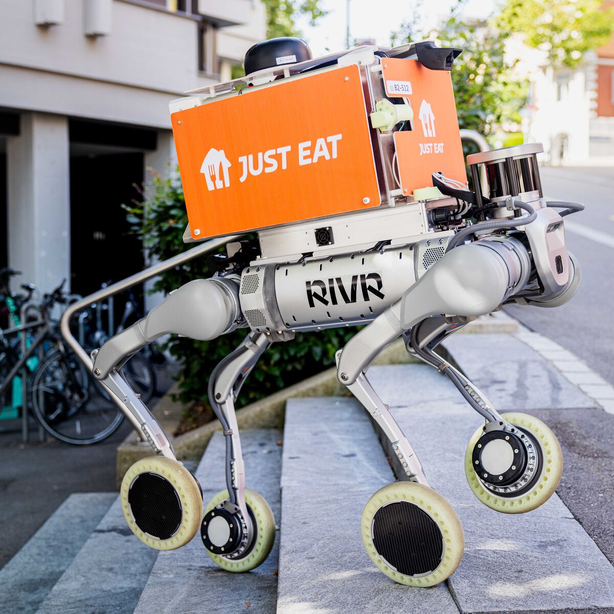 Just Eat und das Schweizer Robotikunternehmen RIVR liefern mit KI ...